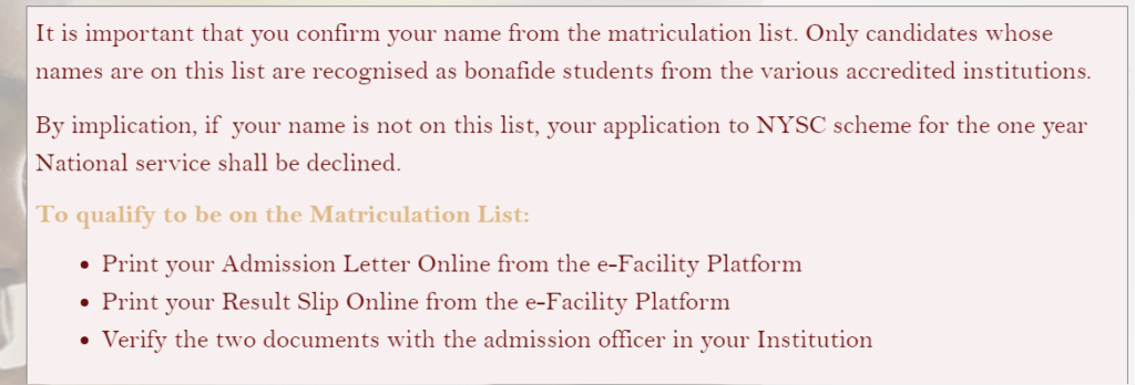 JAMB Matriculation List 2025/2026 - All You Need to Know - UniGuide