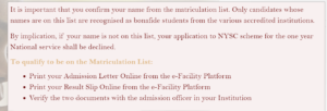 JAMB Matriculation List 2025/2026 - All You Need to Know - UniGuide